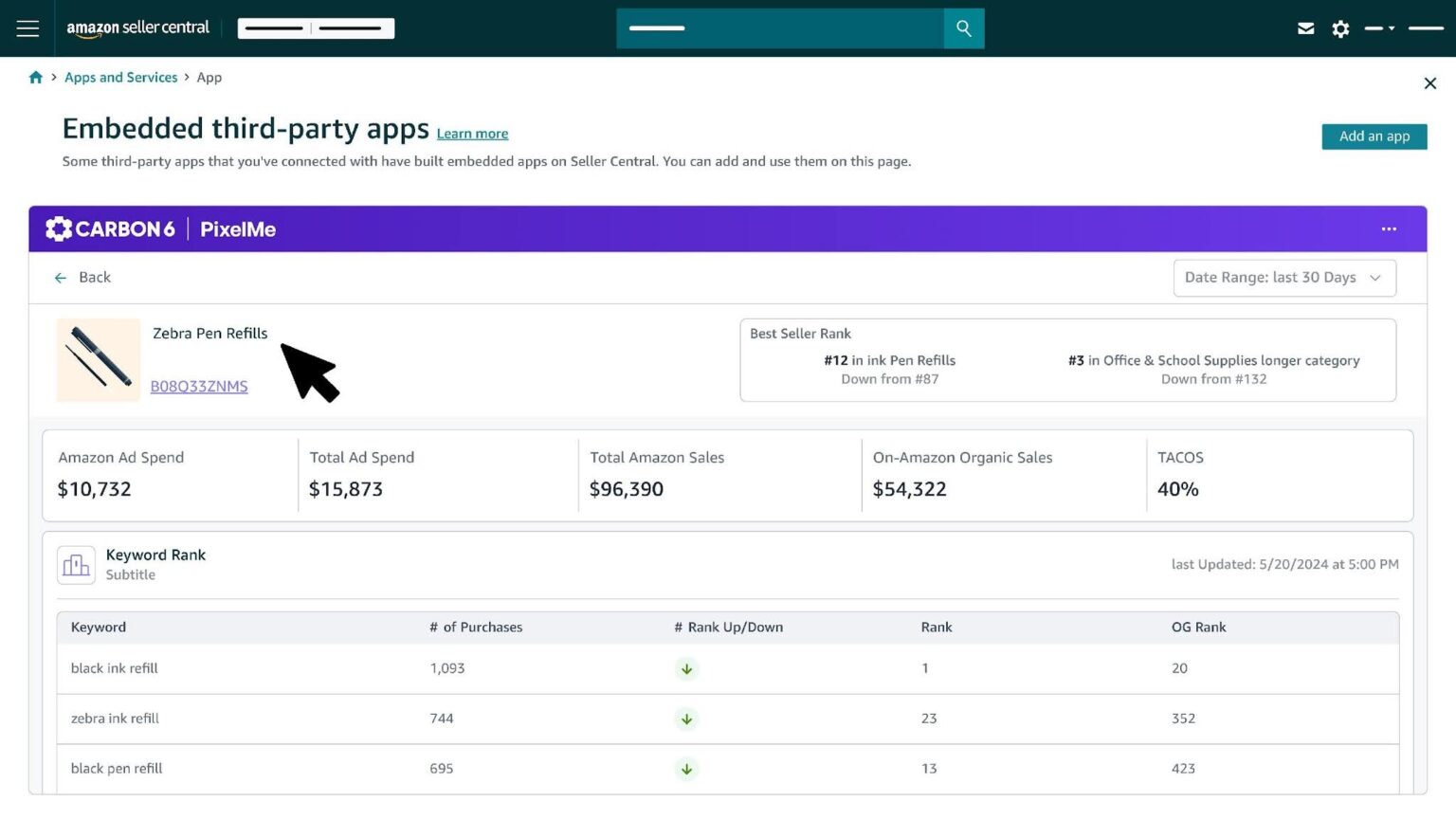 Amazon Adds PixelMe to New Embedded Third-Party App Program | Carbon6
